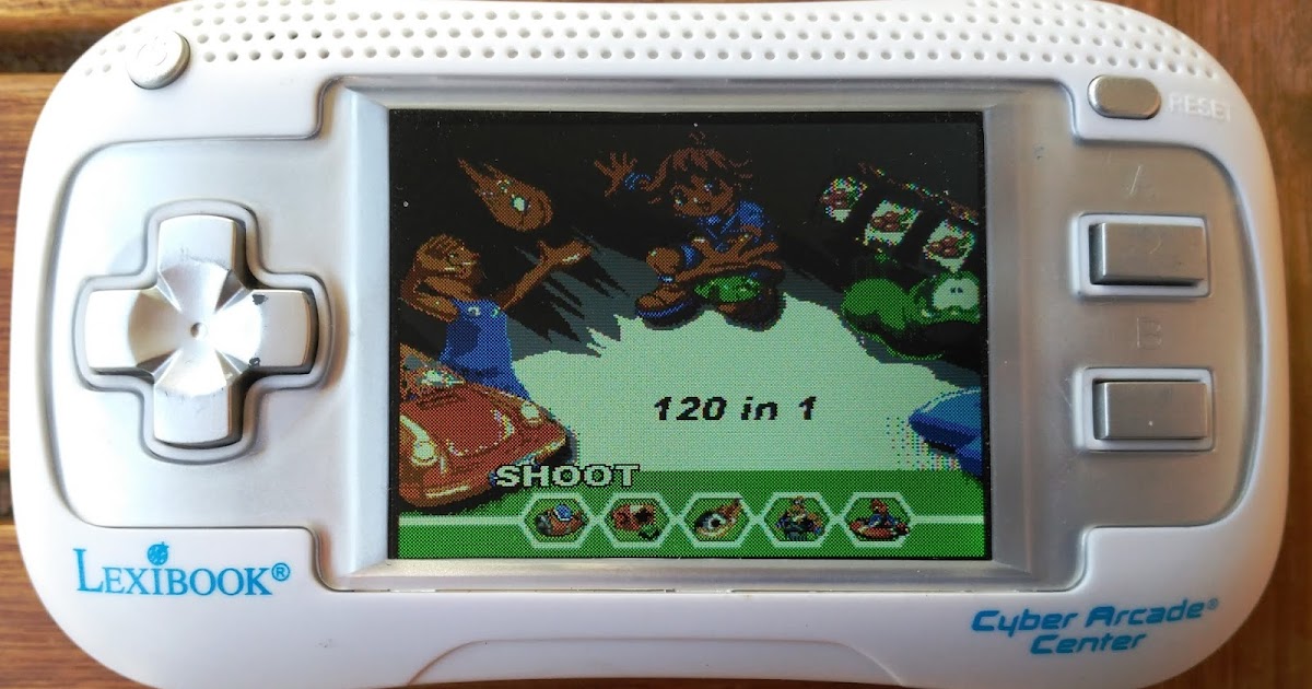 Retro Ordenadores Orty: Consola Lexibook 120 en 1 (Cyber Arcade Center ...