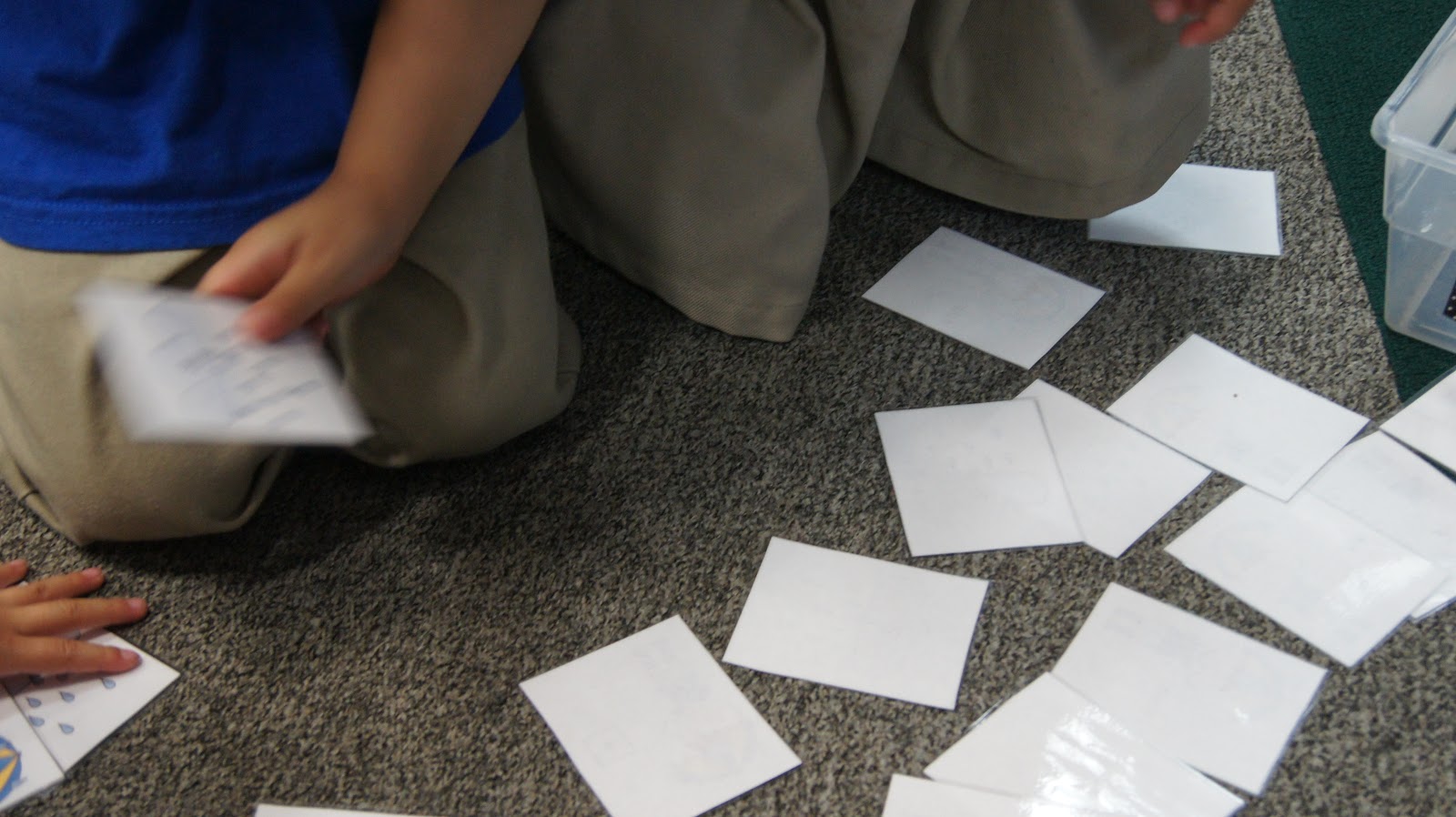 Pre-K Tweets: Math Tubs and April Centers