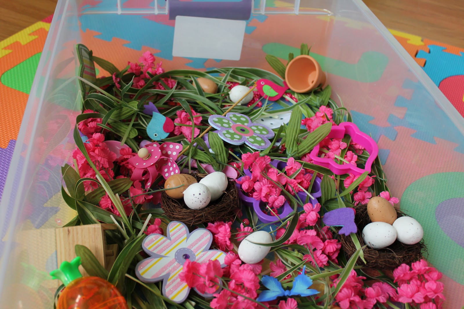 Belle's Butterfly Dreams: Spring Sensory Tub
