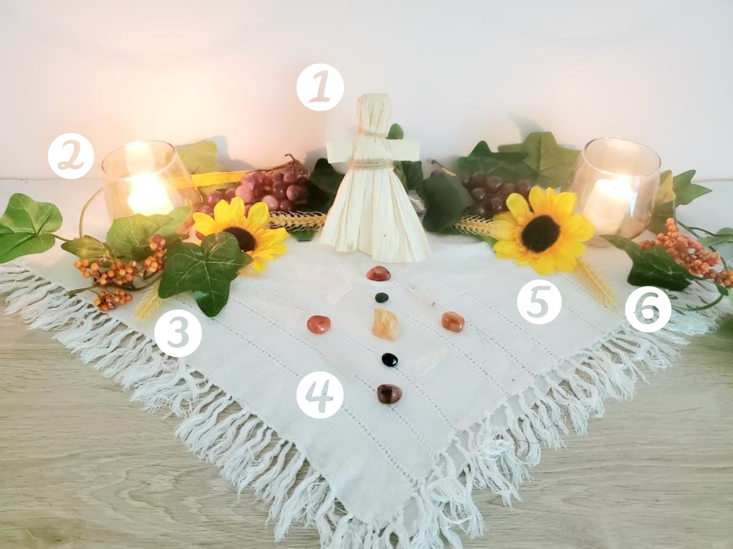 Flying the Hedge: Lammas Altar 2020