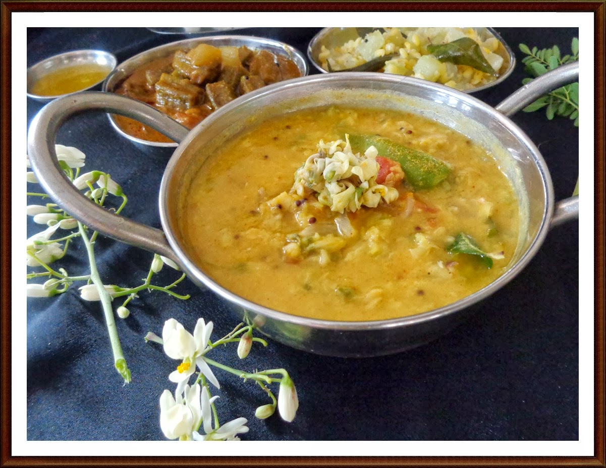 Murunga Poo Sambar | Drumstick Flowers in Dhal - Seduce Your Tastebuds...