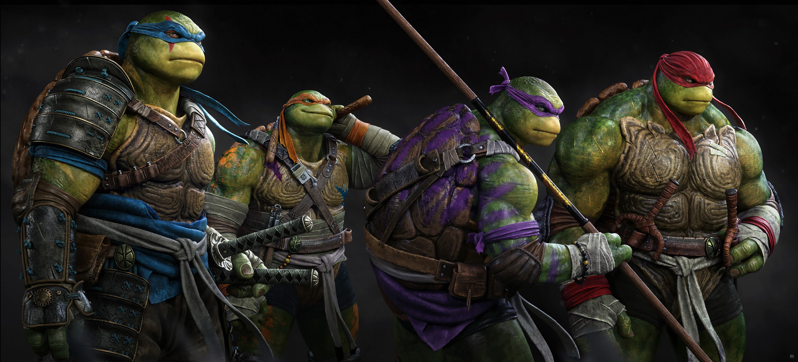 NickALive!: 'God of War' Art Director Gives the Teenage Mutant Ninja ...