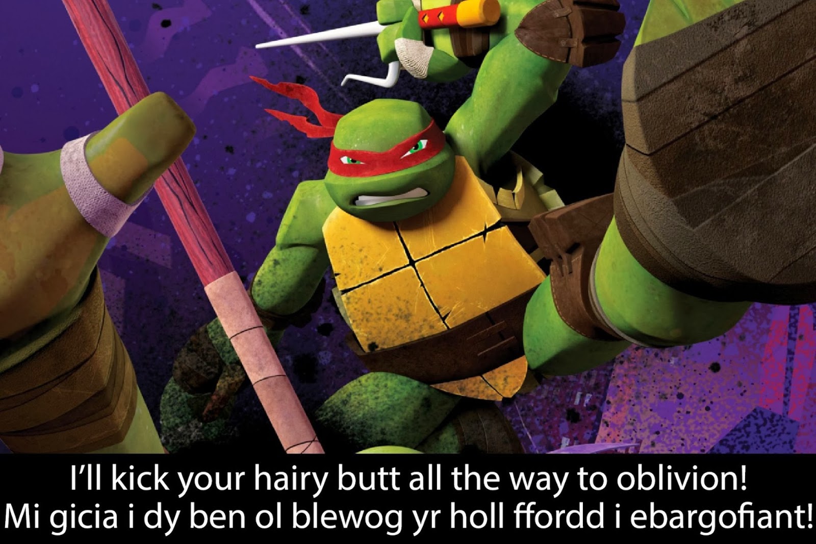 NickALive!: Nickelodeon's "Teenage Mutant Ninja Turtles" Learn Welsh ...