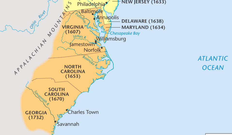 8th Grade U.S. History: 10/3 & 10/4_The Southern Colonies