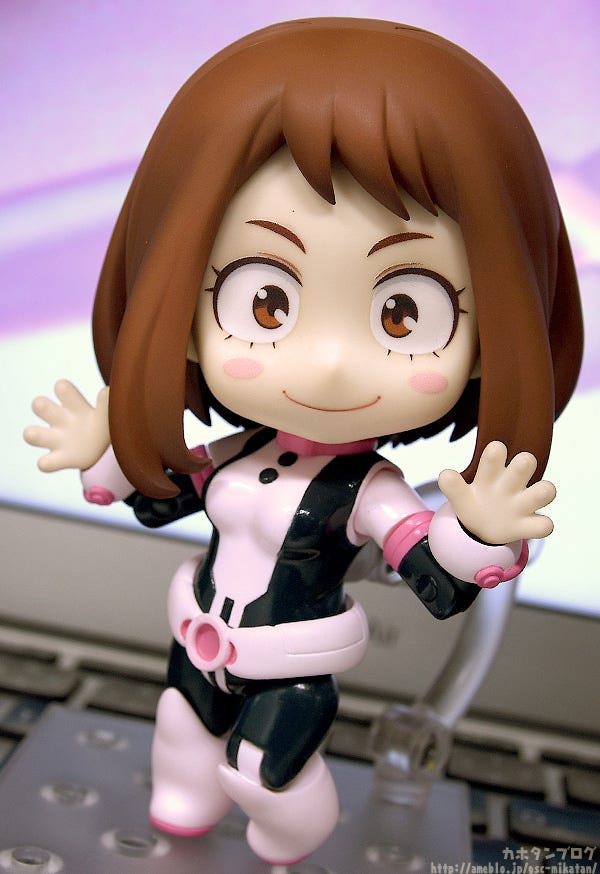 Anuncian una figura basada en Ochaco Uraraka del anime Boku no Hero ... Anuncian una figura basada en Ochaco Uraraka del anime Boku no Hero ...