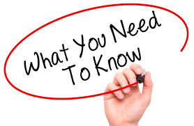 WHAT YOU SHOULD KNOW