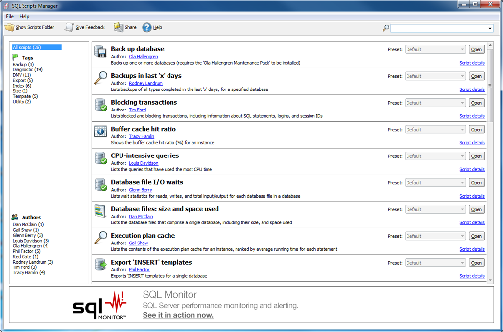 Free tool - Công cụ SQL Server Script Manager - Chia sẻ mọi kiến thức ...