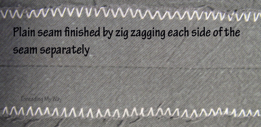 Threading My Way: Different Types of Seams...