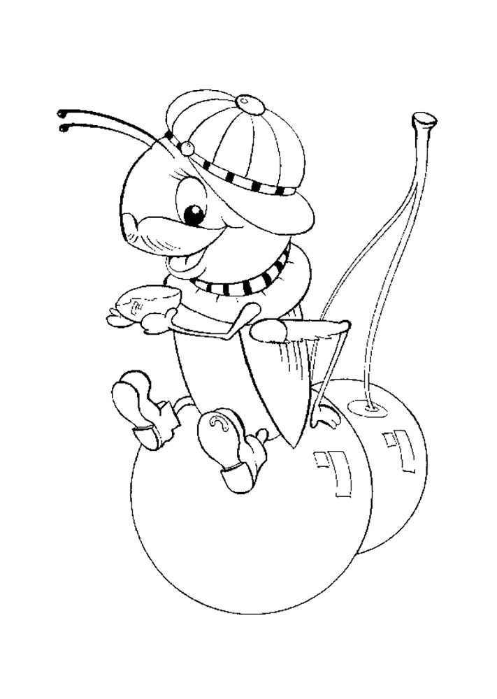 Ayo Mewarnai 30 Gambar Mewarnai Semut Untuk Anak -Mudah Dan Gampang ...