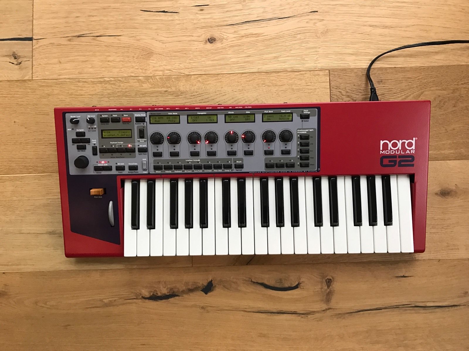 MATRIXSYNTH: Clavia Nord Modular G2 Synthesizer