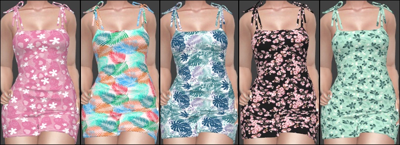 Annett's Sims 4 Welt: NitroPanic Dresses Recolors