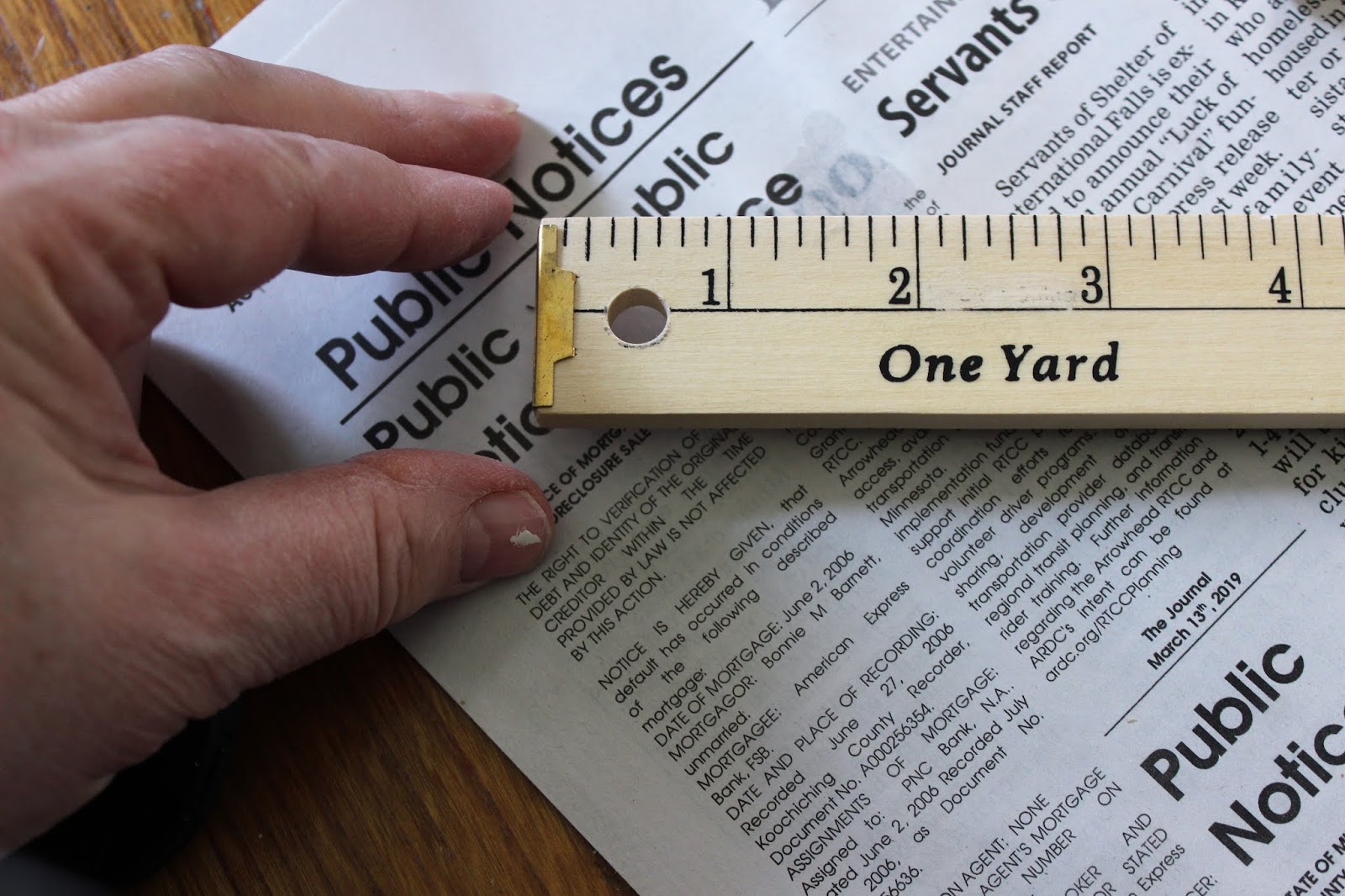 Easy Upcycled and Repurposed Yardstick Photo Displays - Organized Clutter
