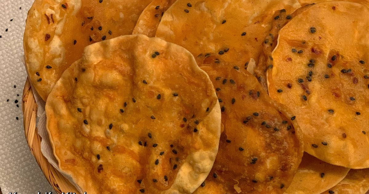 Pappada Vada | Traditional Kerala Snack | Pappad Boli | Pappad Fritters