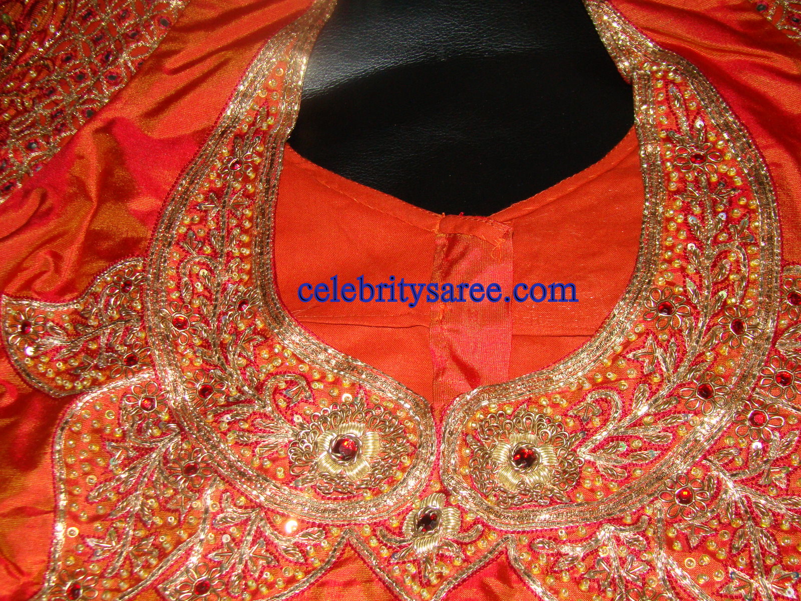 Designer Stone, Kundan, Beads Work Blouses for Wedding Sarees - Saree ...