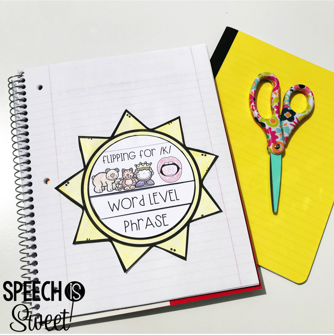 Summer Interactive Articulation Notebooks - Speech is Sweet