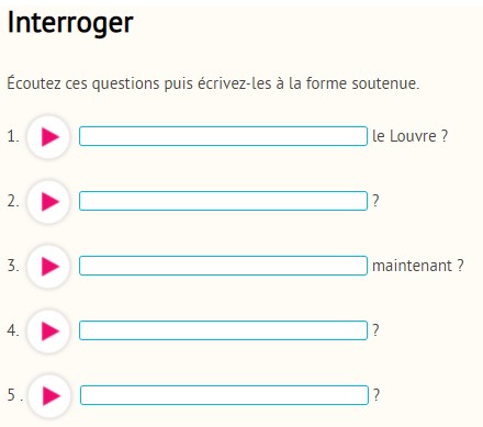 Le blog de FLE de madame Lourido: Comment poser des questions