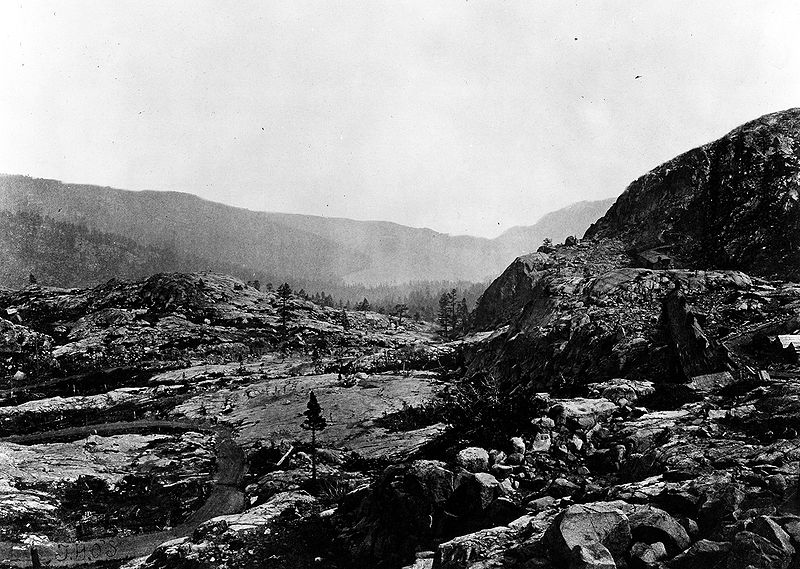 Donner Pass Snowsheds And Theodore Judah's Transcontinental Railroad ...