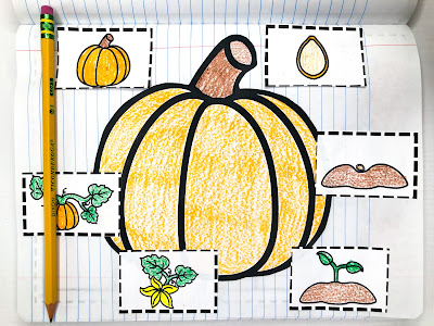 Main Topic and Key Details with Pumpkin Circle Interactive Read Aloud ...