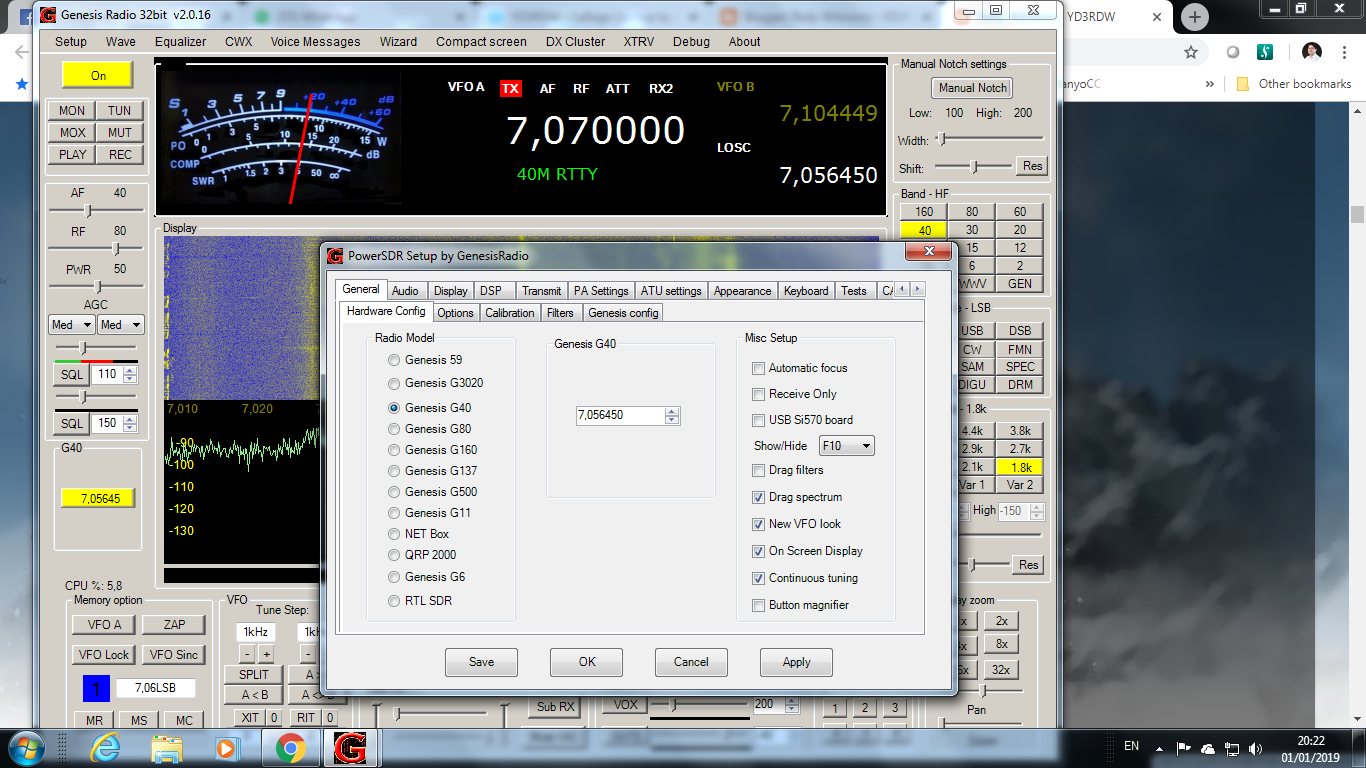 Redy Wibisono - YD3RDW: DIY 40m QRP SDR Transceiver by YD3RDW