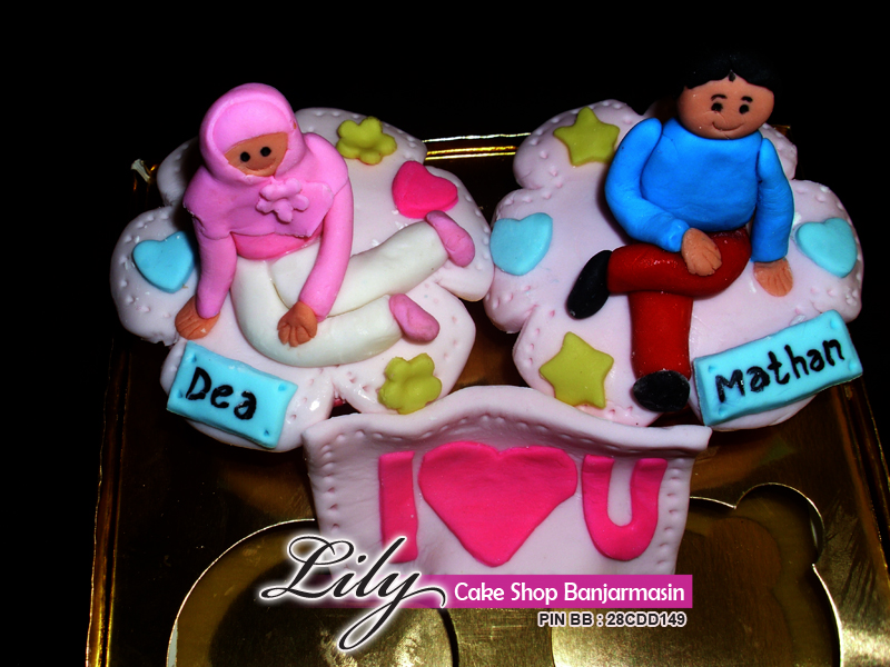Lily Cake Shop Banjarmasin: KUE ULTAH TEMA SEPASANG KEKASIH