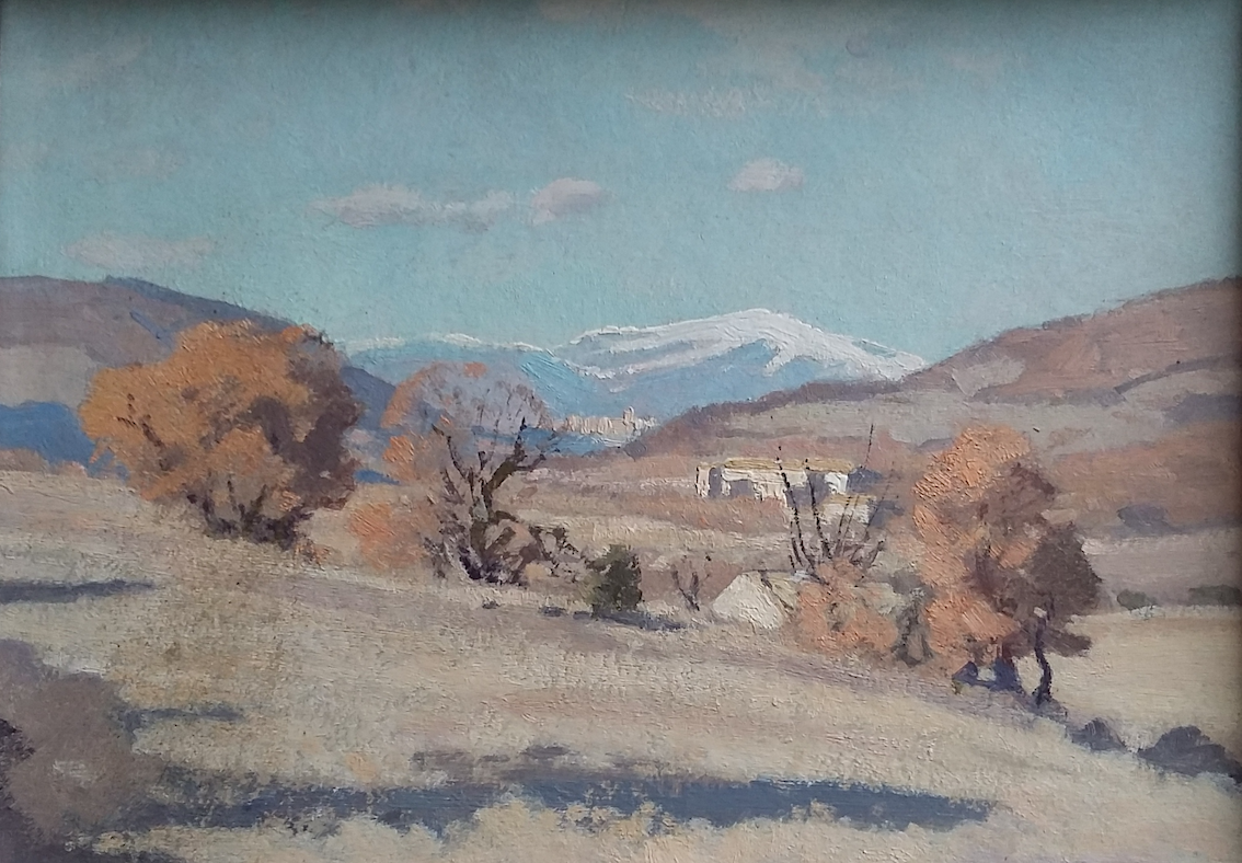 PAUL SURTEL (1893-1985) The mont Ventoux (1, 911m - 6, 270ft) France (Provence-Alpe-Côte-d'Azur ...