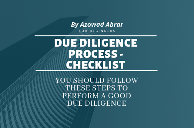 Due Diligence Process - Checklist, For Any Business