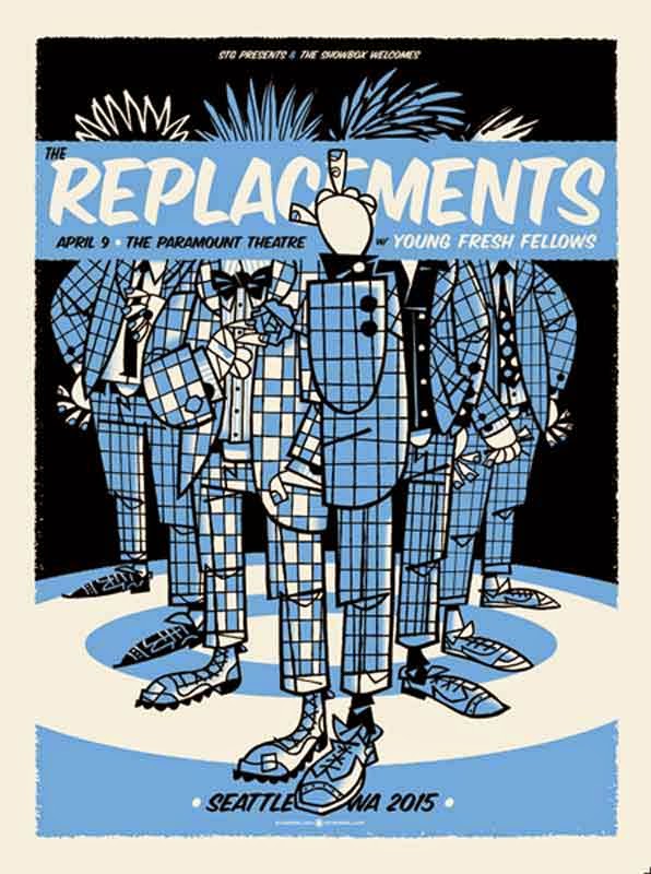 INSIDE THE ROCK POSTER FRAME BLOG: Guy Burwell Primus, Faith No More ...