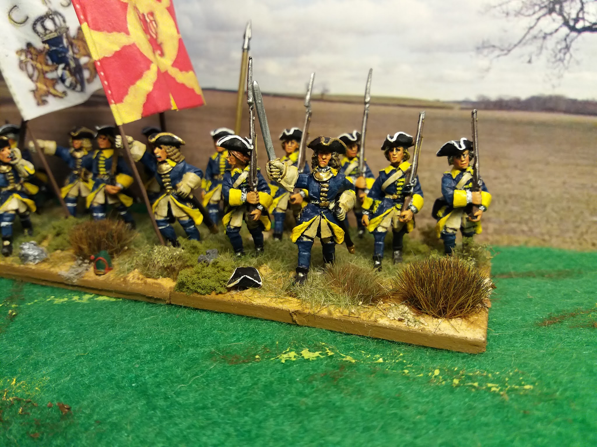 Bydand: Great Northern War "Kalmar" Regiment completed