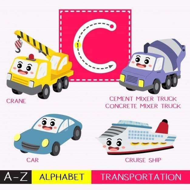 A to Z Alphabet Transportation - ABC Vehicles - Learn ABC ...