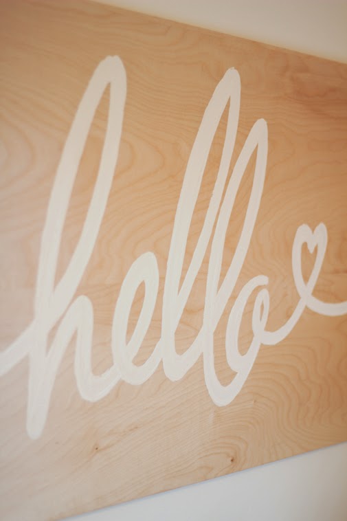 Project Denneler: Hello Beautiful Sign
