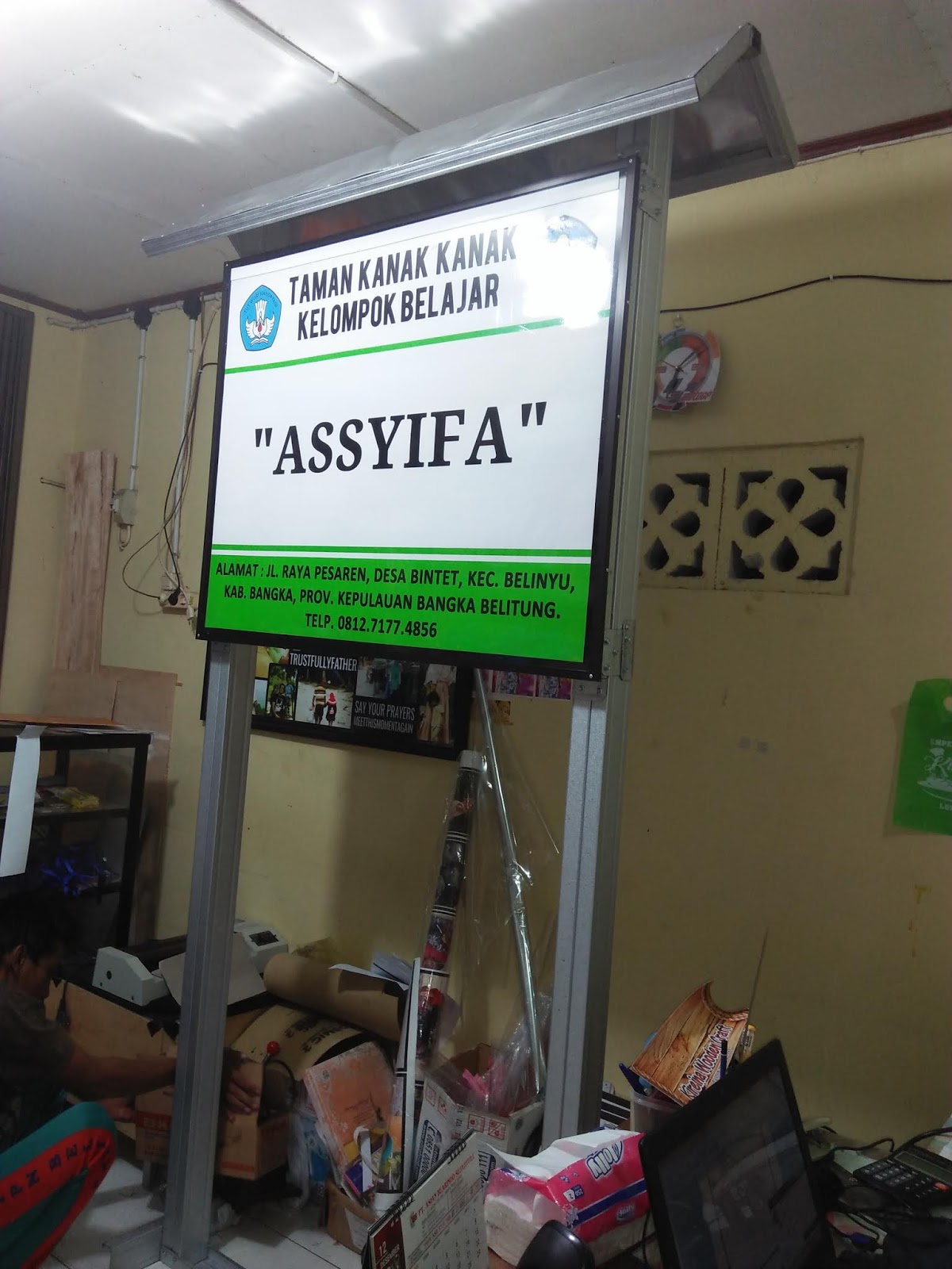 PLANG NAMA PAUD ASSYIFA BELINYU