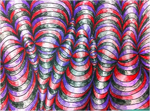 Miss Tharp's Art Class: OP ART BLOBS