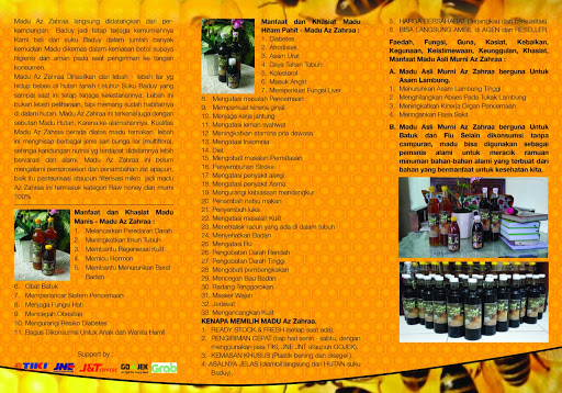 BROSUR MADU Az ZahrAA