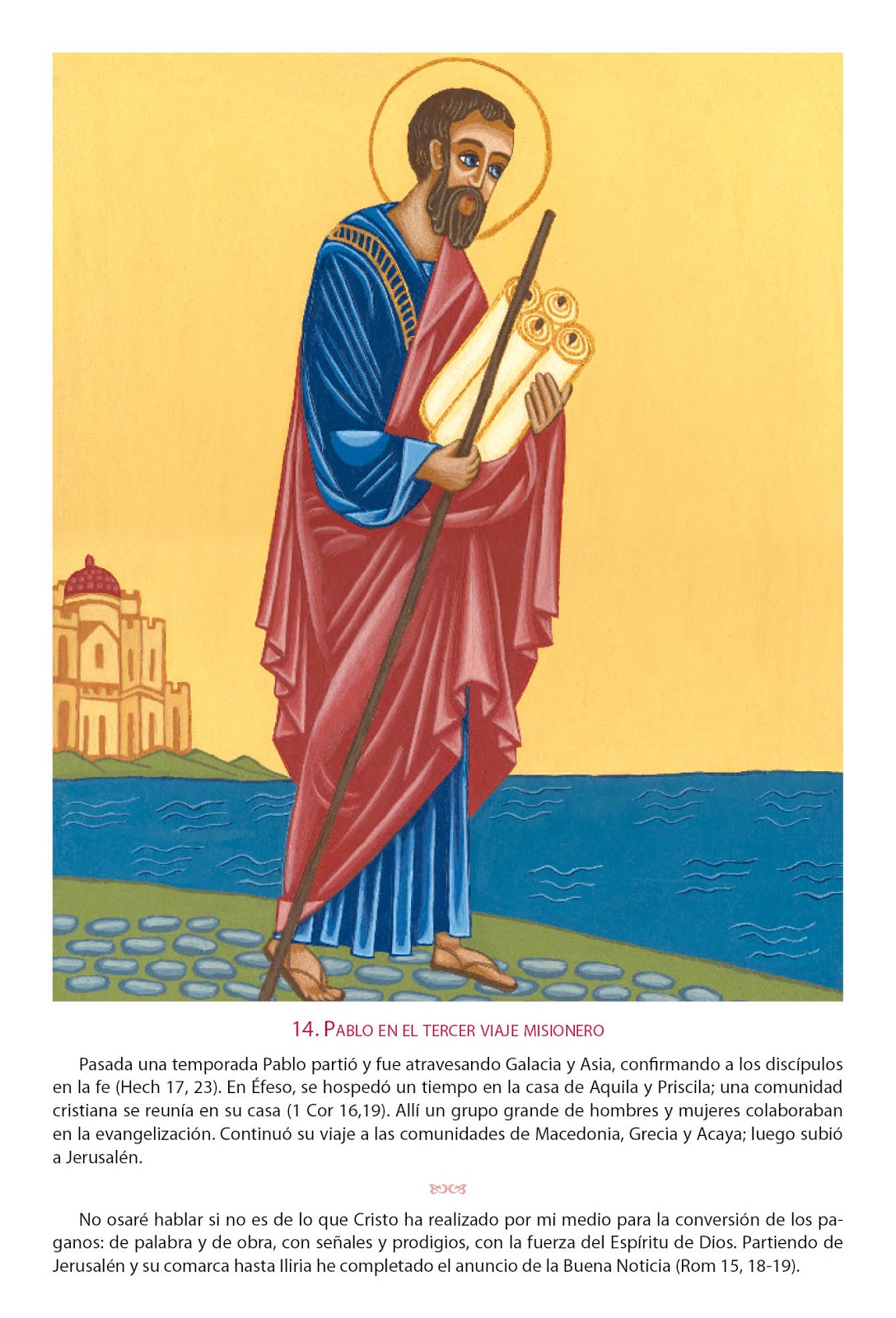 Familia Paulina: La vida de san Pablo en íconos - 11, 12, 13, 14, 15 y 16
