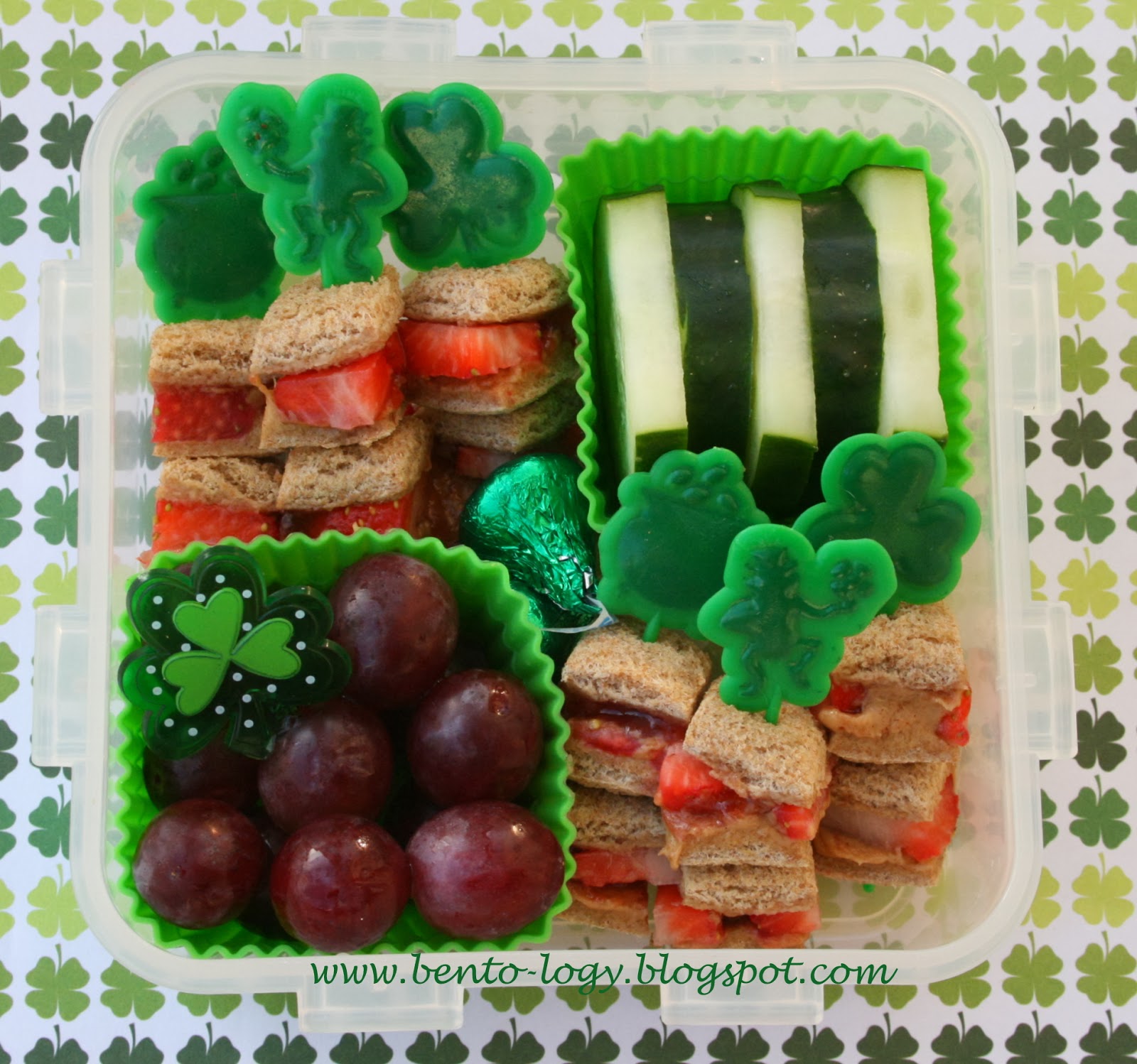 Bento-logy: St. Patrick's Day Bento Lunch