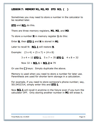 My Happy Homeschool: Triad Math - Crew Review