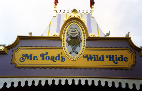 Theme Park Nostalgia: Mr. Toads Wild Ride (October 1, 1971-September 7 ...