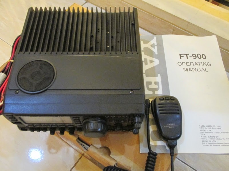 Gromikom Radio: Yaesu FT-900/AT Compact HF Transceiver SN#5C080097