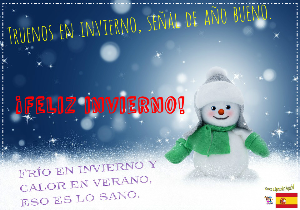 Llegó el invierno...