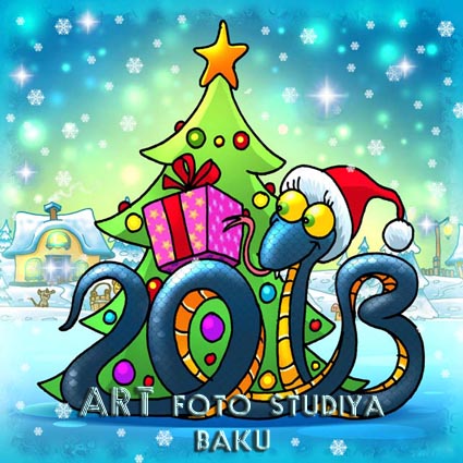 "ART FOTO STUDİYA" BAKU: "Yeni il sekilleri" 2013 və "31 dekabr"