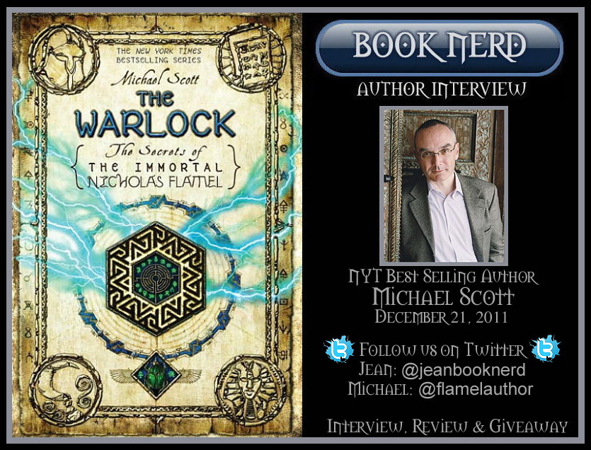 Interview with NYT Best Selling Author Michael Scott ~ JeanBookNerd