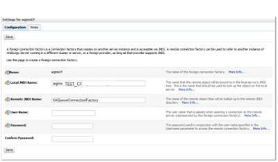 Metasolv Blog: Integration between Database Oracle AQ - Weblogic JMS Queue