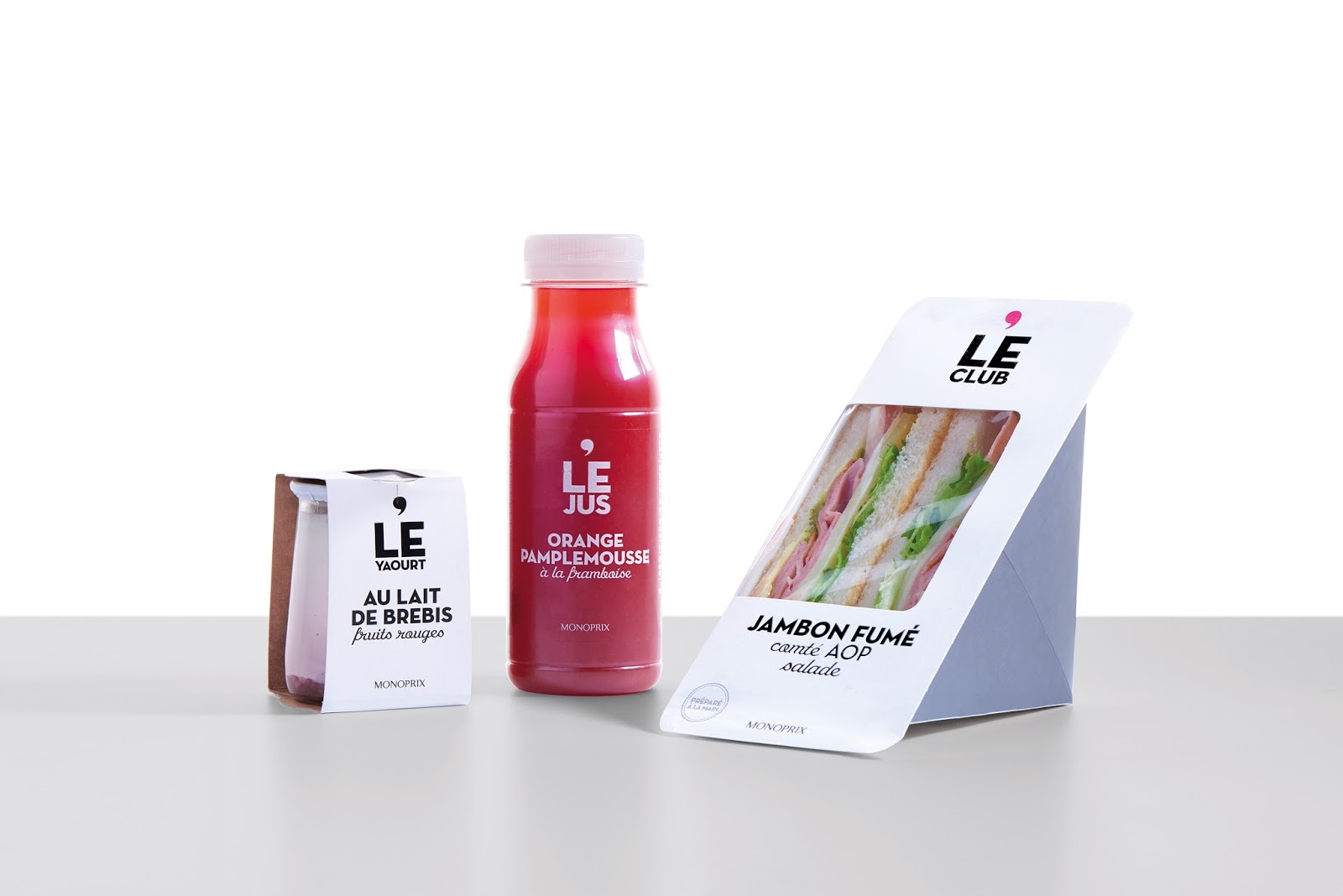 Monoprix Food To Go on Packaging of the World - Creative Package Design ...