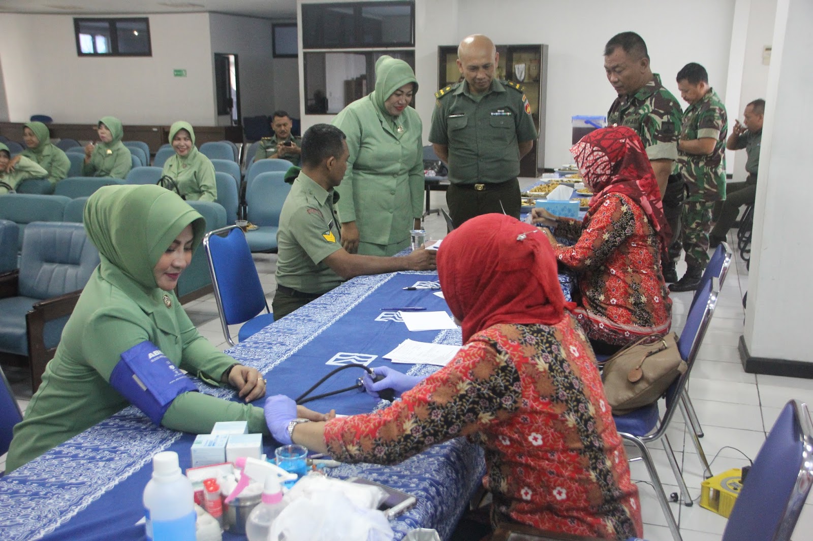 Untuk Bhakti Sosial Kemanusiaan, Persit Kodim Kudus Donor Darah - KODIM 0722/KUDUS