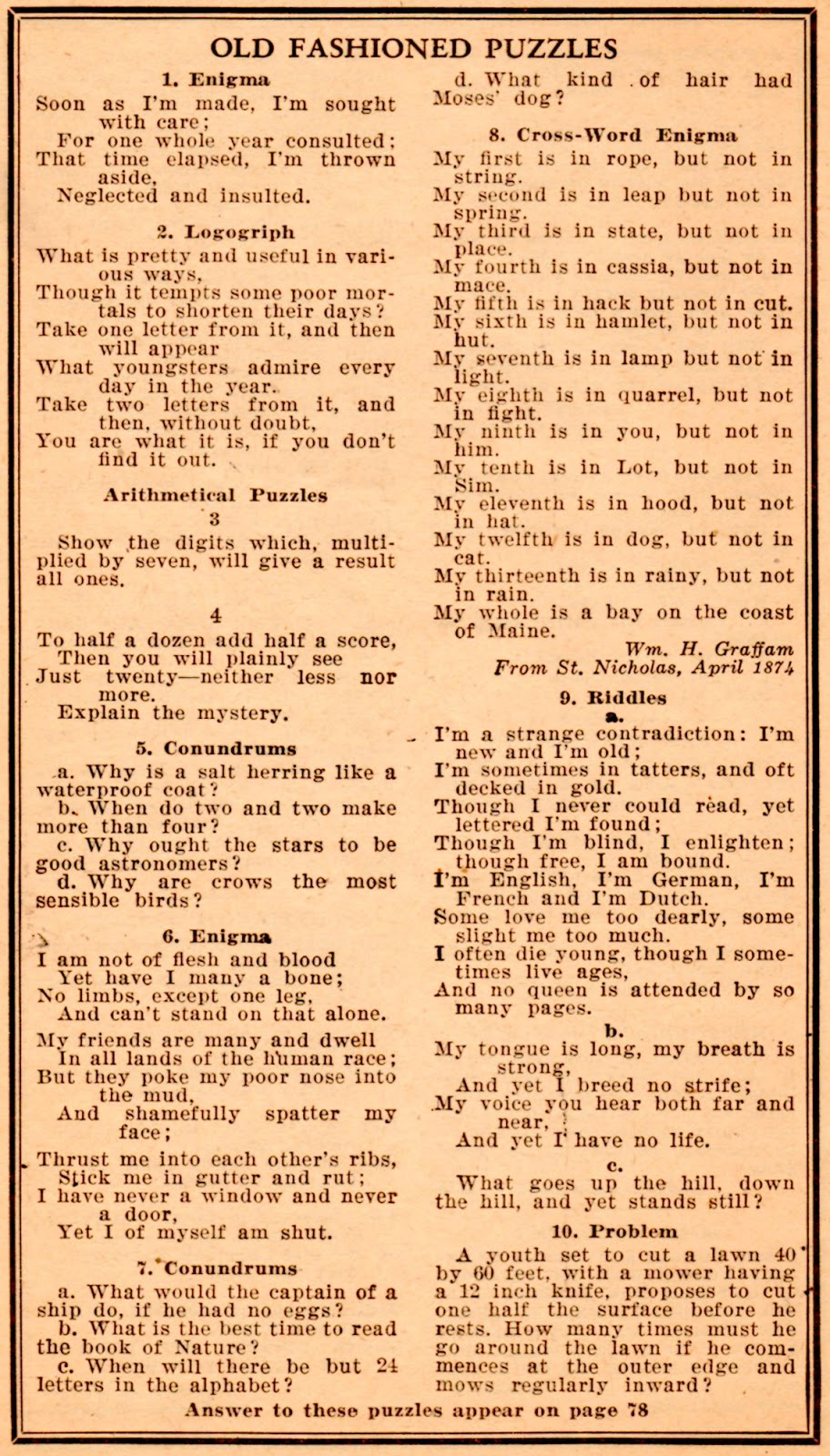 One Woman's Hands: freebie almanac pages