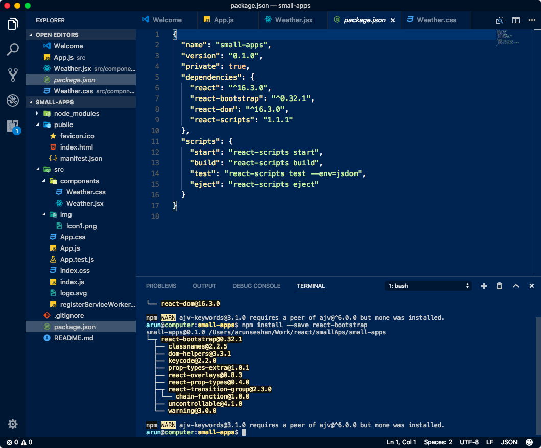 Create Weather Apps Using Reactjs And Weather Api