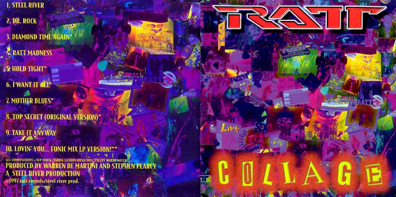 Classic Rock Covers Database: Ratt - Collage (1997)