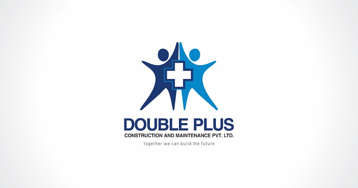 .: LOGO For Double Plus construction and maintenance