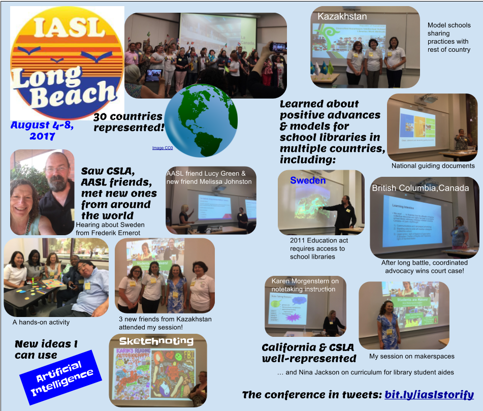 Jane Lofton's Adventures in School Libraryland: My IASL Conference ...