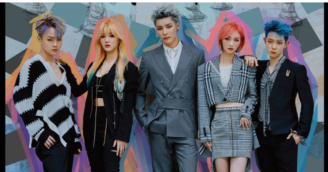 El nuevo grupo mixto de K-pop CHECKMATE lanza la portada de su primer ...